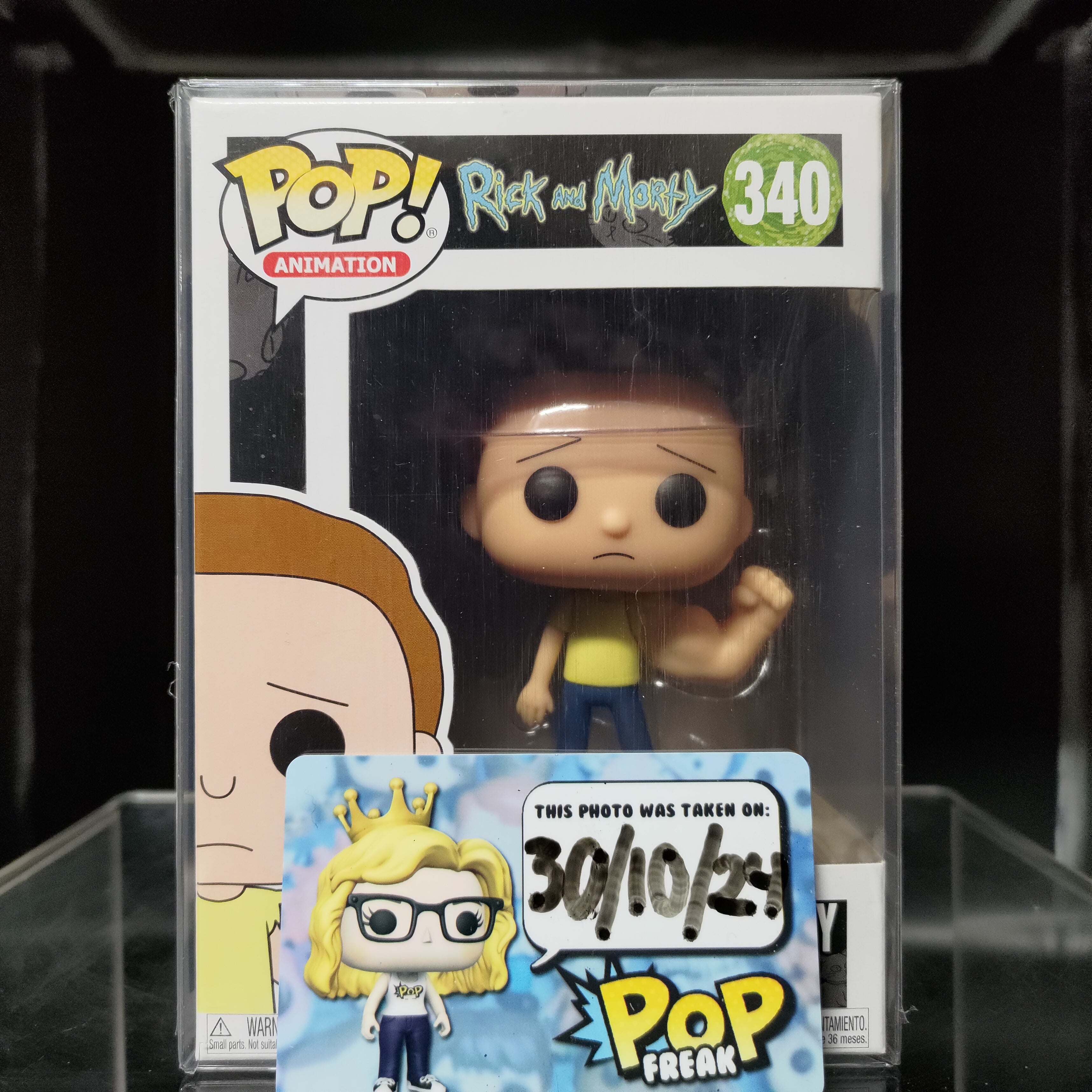 FUNKO POP! Vinyl Animation RARE Rick and Morty #340 Sentient Arm Morty ...