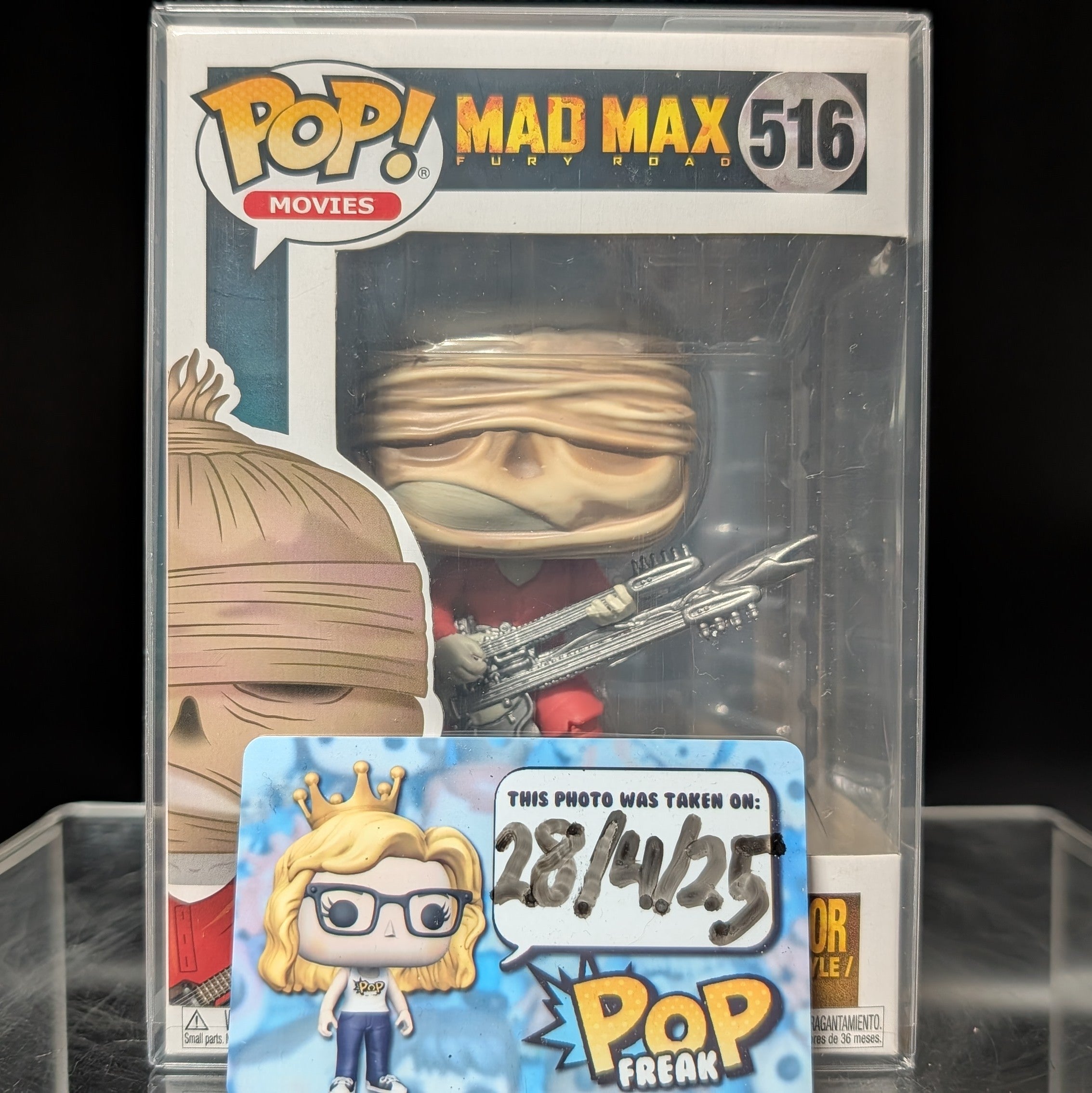 FUNKO POP! Vinyl Movies RARE Mad Max #516 Coma-Doof Warrior [VAULTED ...