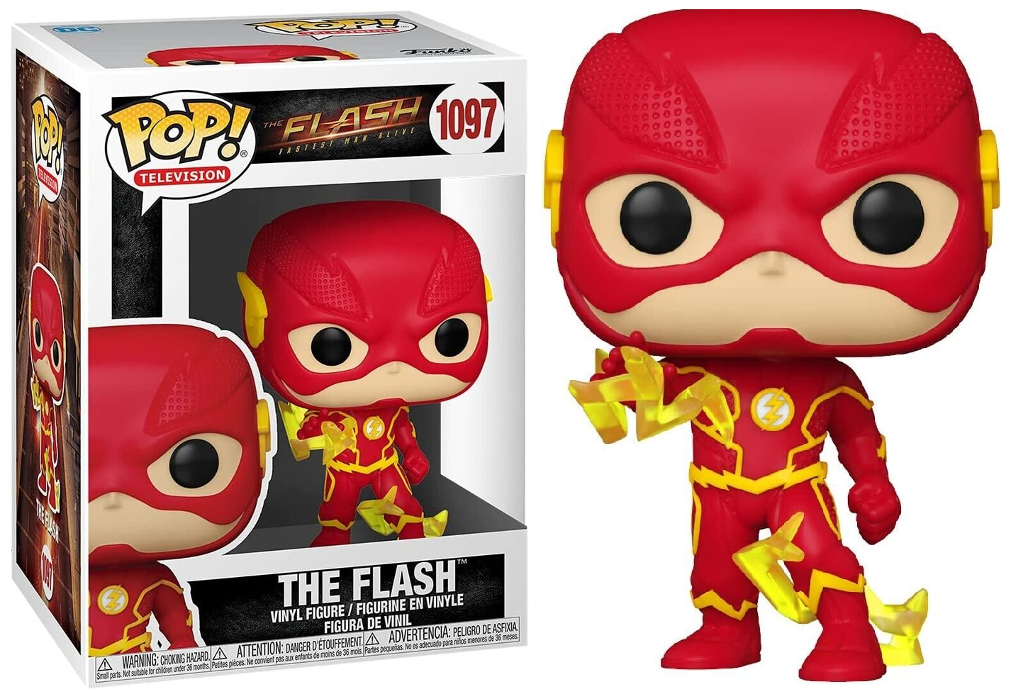 FUNKO POP! Vinyl Television RARE The Flash #1097 The Flash (CW Series ...