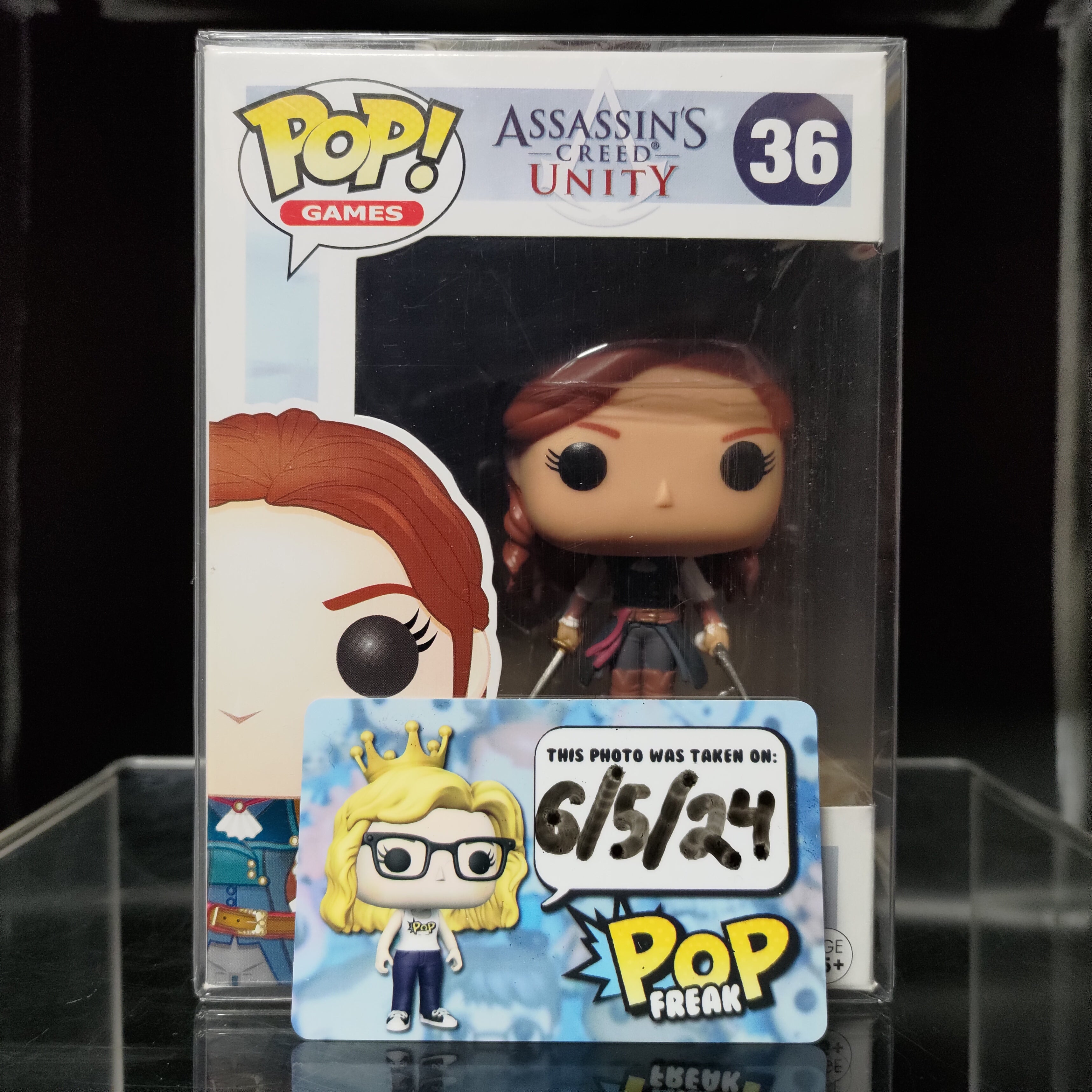 FUNKO POP! Vinyl Games RARE Assassin's Creed Unity #36 Elise [VAULTED ...