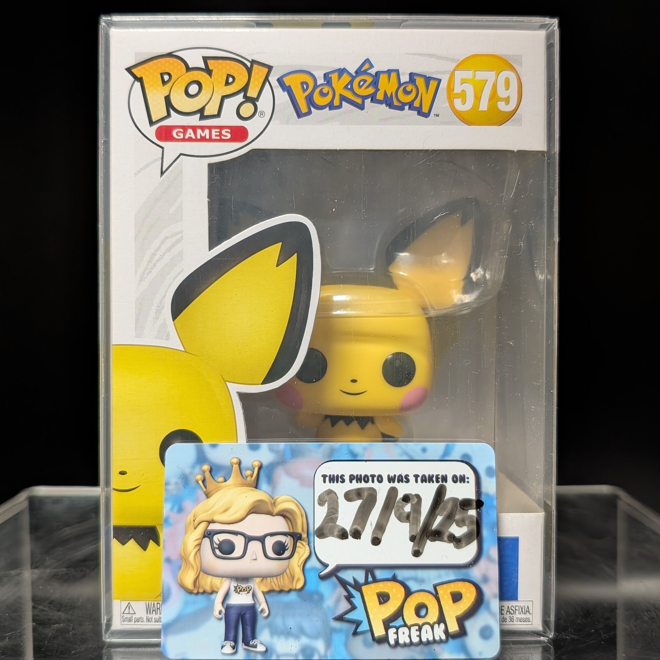 FUNKO POP! Vinyl Games RARE Pokemon #579 Pichu [VAULTED] – PopFreak