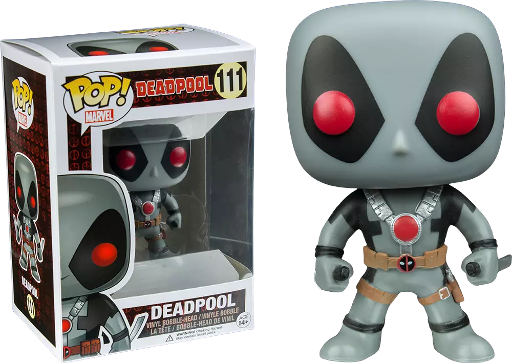FUNKO POP! Vinyl Marvel RARE Deadpool #111 Deadpool (Two Swords) (X-Fo ...
